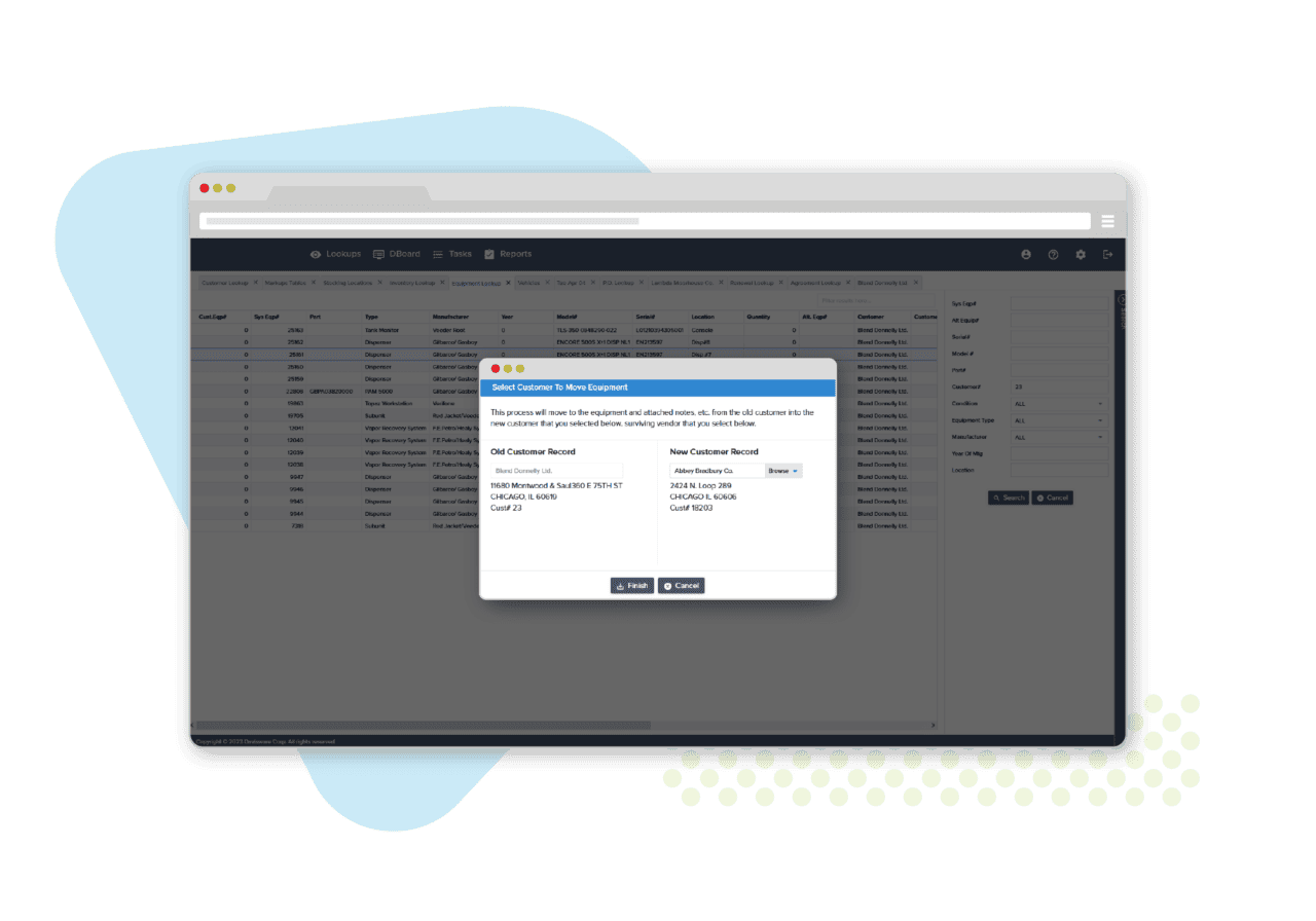 Equipment Management | ECI Davisware