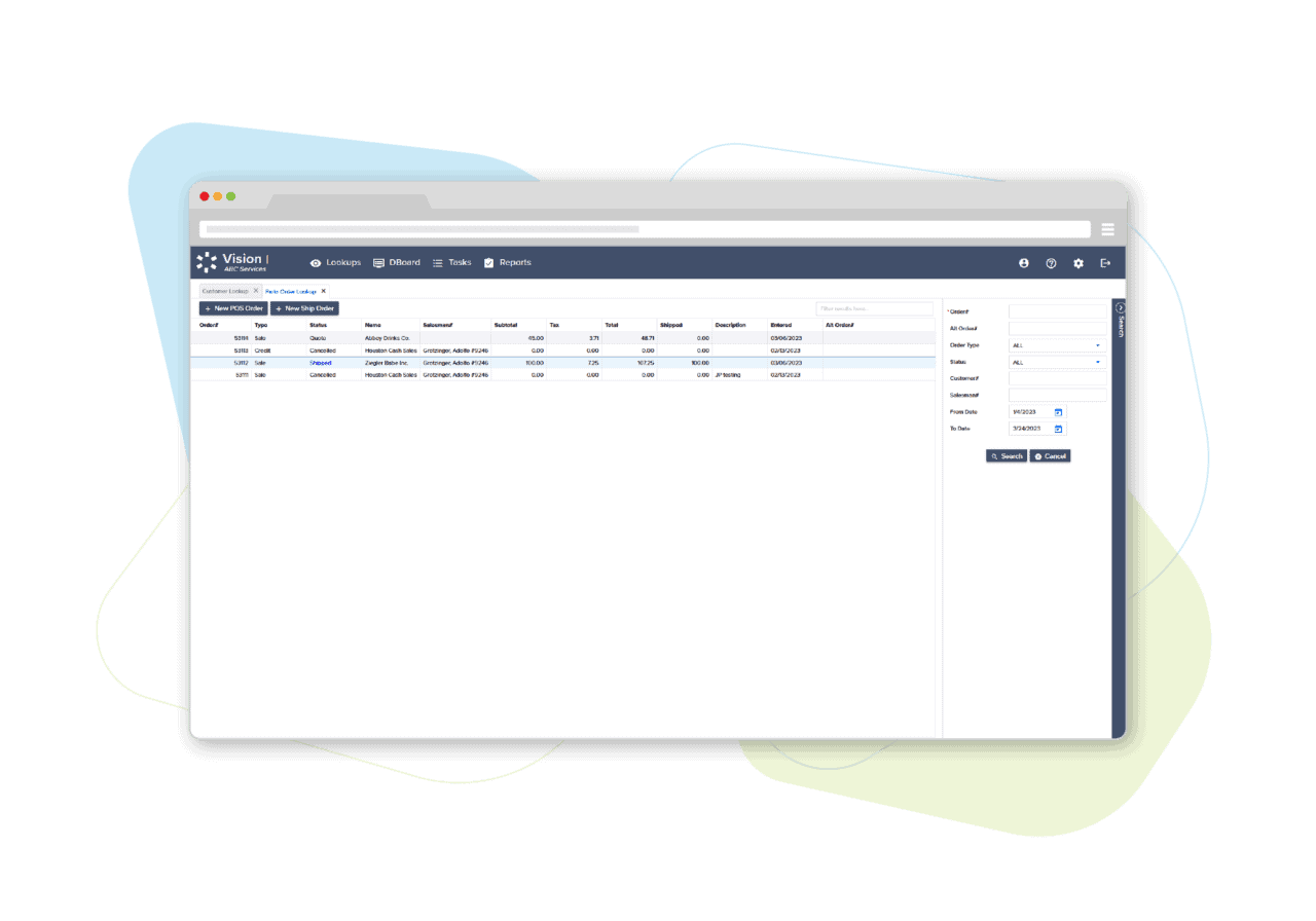 Part Sales | Davisware