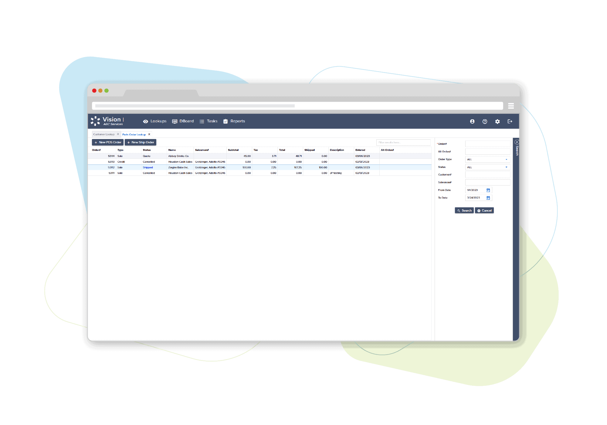 Part Sales | Davisware